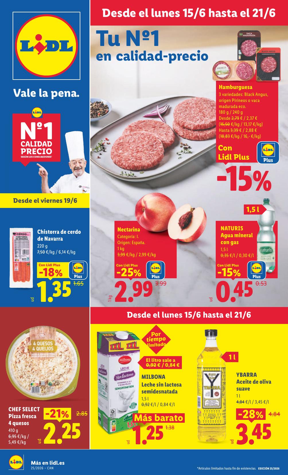 Folletos y ofertas Lidl esta semana · Catálogo Alimentación junio 2026 ...